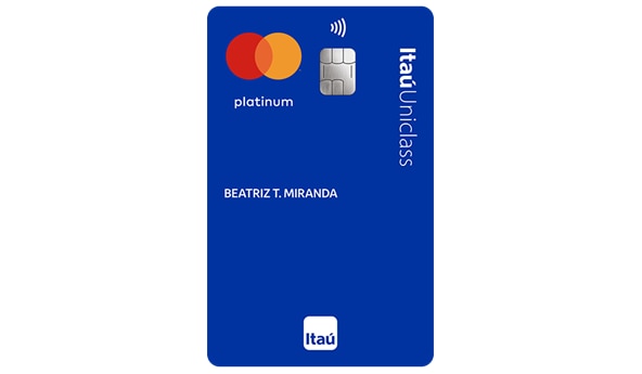 Cartão de Crédito Uniclass Mastercard Platinum+ | Itaú Uniclass